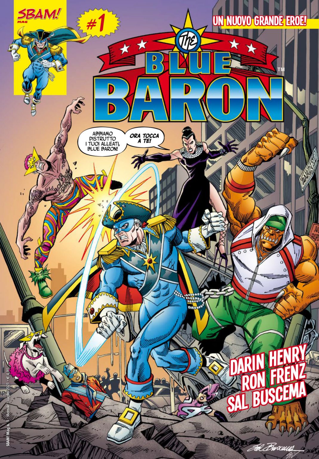 Blue Baron, un nuovo eroe mascherato – Leggere:tutti